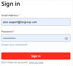 Logging into the Software – BSI Connect Plus Knowledge Base